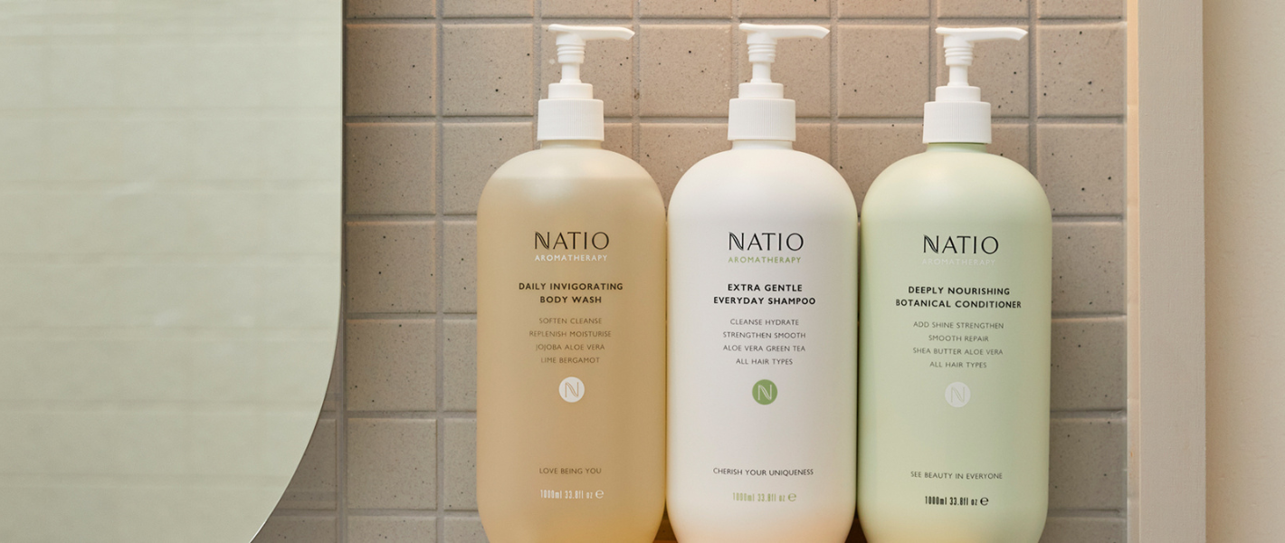 Nature nurtures best: Shampoo, Conditioner & Body Wash