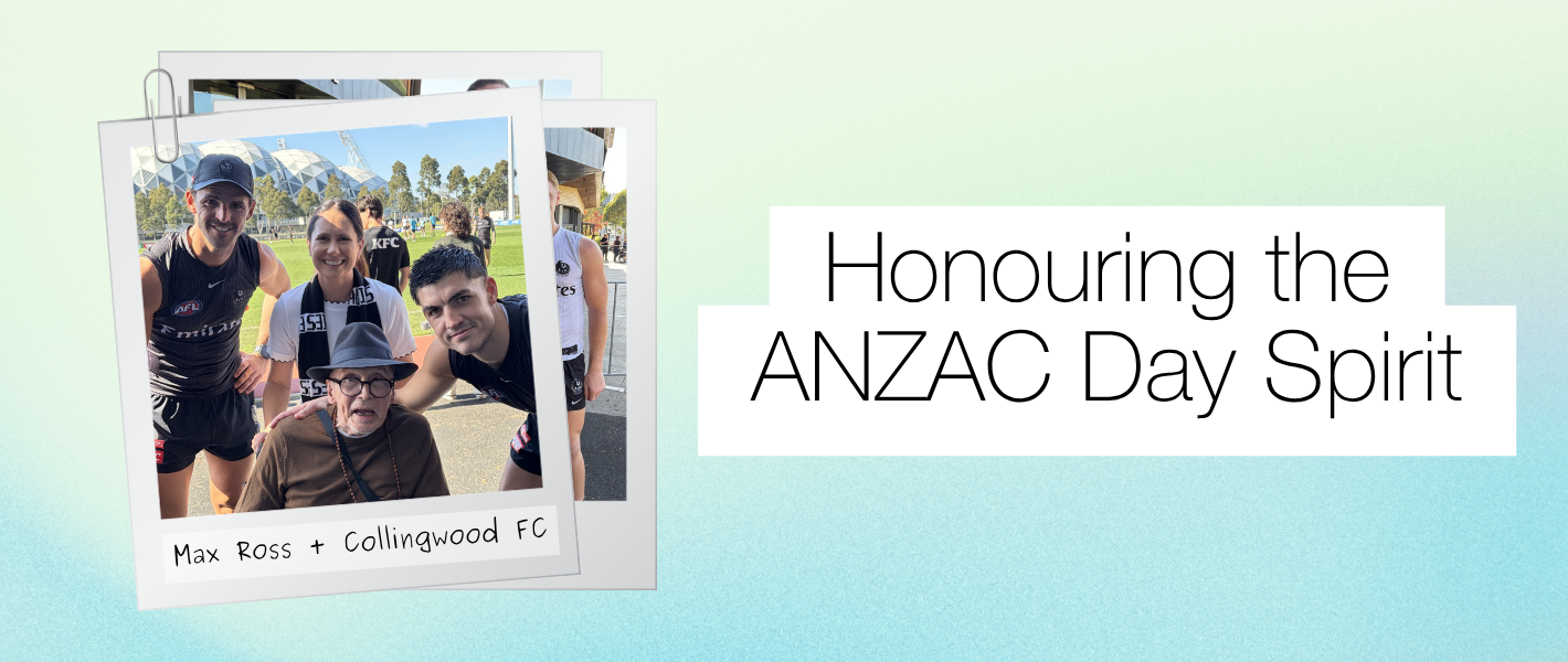 Natio and the Pies: Honouring the ANZAC Day Spirit