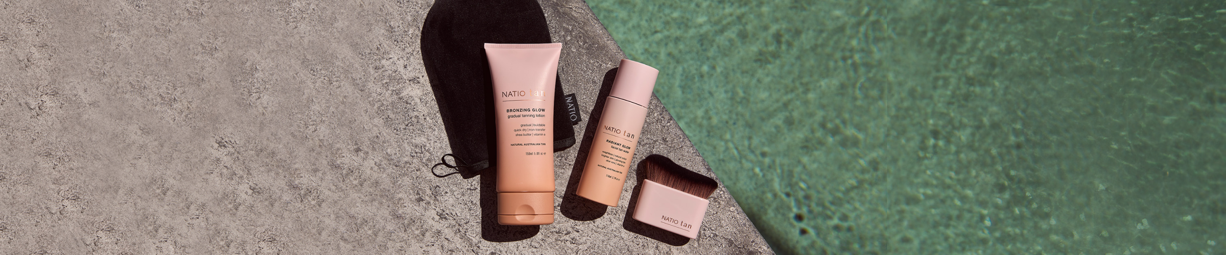 Self-Tanning Lotion & Tanning Water | Natural Tanning Products | Natio