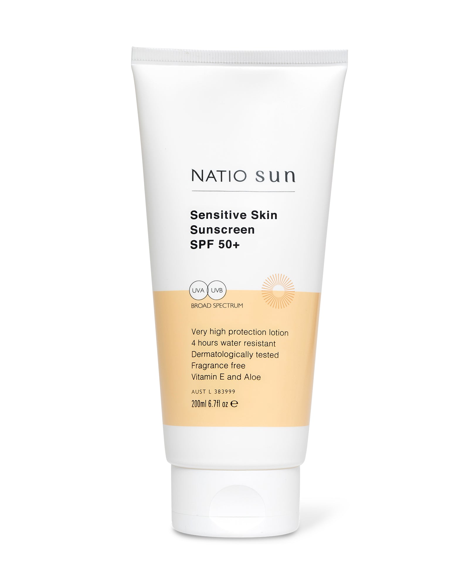 Sensitive Skin Sunscreen SPF 50+